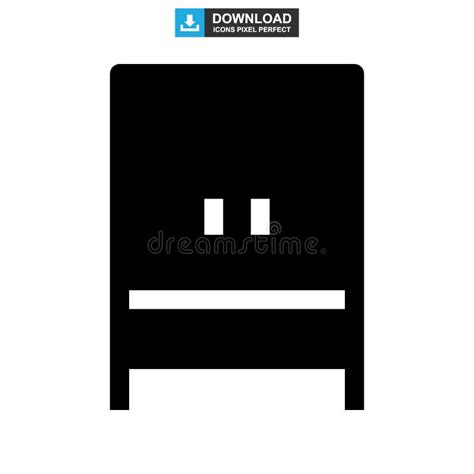 机柜图标或徽标孤立符号符号矢量图 向量例证 插画 包括有 内部 容器 商业 概念 图标 家具 171601272