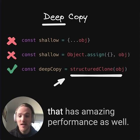 Use Structuredclone In Js For Fast And Flexible Deep Object Copies In