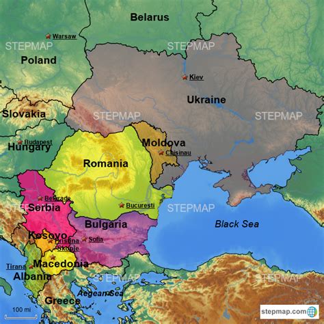 Болгария на карте мира 93 фото