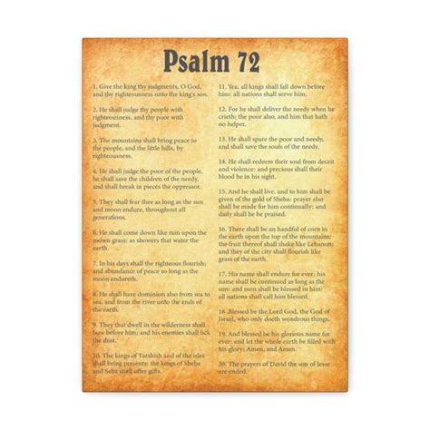 Express Your Love Ts Art Scripture Sign Psalm 72 Chapter Gold