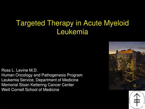 Ppt Targeted Therapy In Acute Myeloid Leukemia Powerpoint