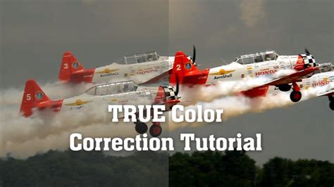 Color Correction After Effects Tutorial CC The RIGHT Way Color Correction After Effect