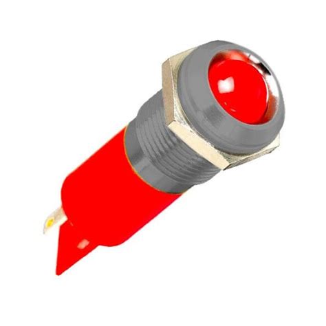 LED Control Light Q16P1GXXR220E APEM GmbH Red Fixed With Cable