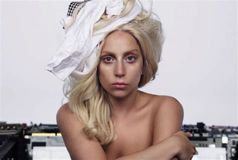 Lady Gaga Bares All In Artpop Video