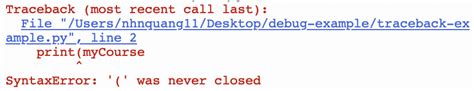 Các phương pháp debug trong Python STEAM for Vietnam Blog