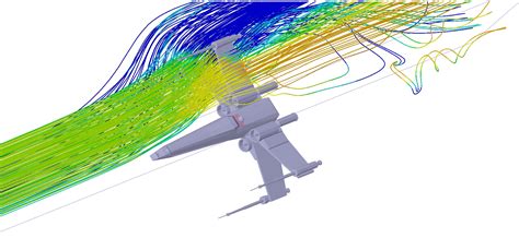 Star Wars X Wing Simulation Cfd Simulations Fetchcfd