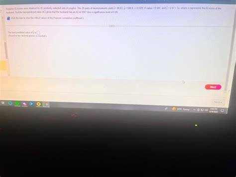 Solved The Teet Probded Wion Of Is Is WentCritical Values Of Chegg