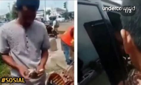 Parah Oknum Satpol PP Pungli Ke Pengamen Angklung Jalanan