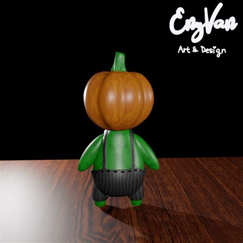 Stl File Little Pumpkin・template To Download And 3d Print・cults
