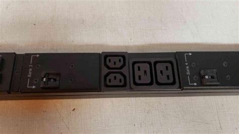 Apc Ap8866 Rack Pdu 2g Metered 0u 17 2kw 208v 6 C13 12 C19 In