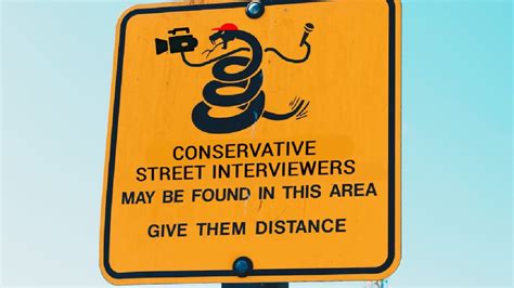 How To Survive Conservative Street Interviewers Youtube