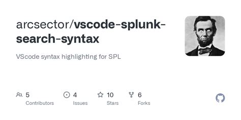 Github Arcsectorvscode Splunk Search Syntax Vscode Syntax