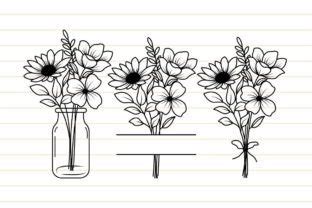 Flower Svg Bundle Flowers Svg Graphic By Tadashop Design Creative Fabrica