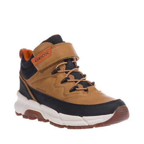 Geox J36lcg ΜΠΟΤΑΚΙΑ ΜΕ Velcro ΤΑΜΠΑ Topshoes Gr