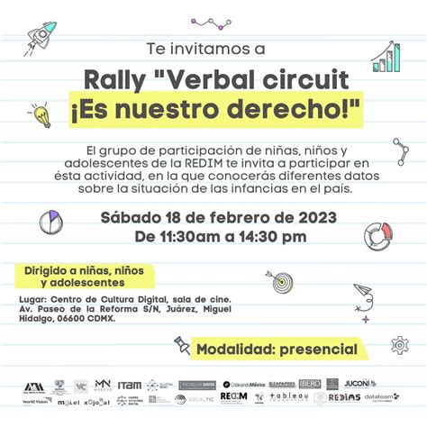 Derechos Infancia On Twitter ⭕️ ¡hey Tienes Que Participar Si Eres