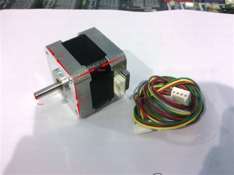Wholesale 5 Pcs A Lot 2 Phase Nema 17 Stepper Motor 17hs3001 20b