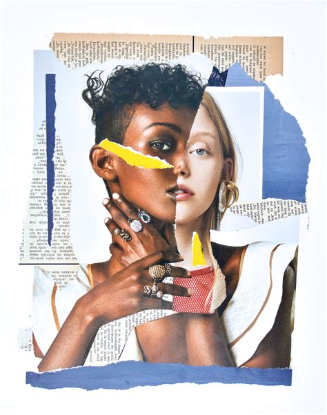 Mixed Media Collages VEERLE SYMOENS Collage Drawing Collage Art
