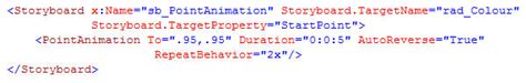 beginning silverlight animation part 3 ~ the pointanimation canoz
