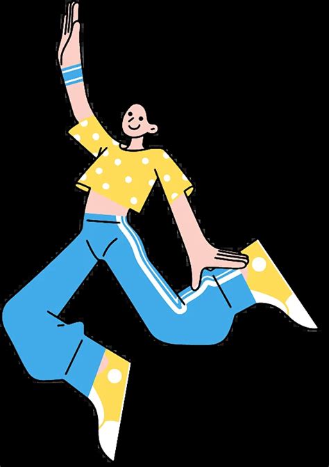 庆祝时尚人物手绘插画 青年 花瓣网