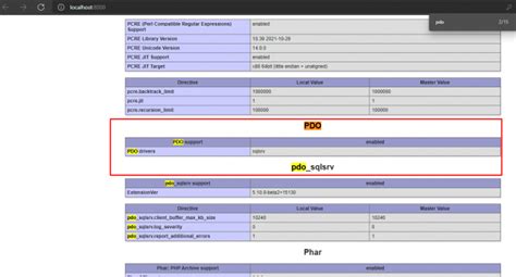 ConexiÓn Php 81 Con Pdo Sql Server En Windows 10 Cesar Systems