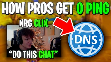 How Pros Get 0 Ping In Chapter 4 Easy Methods Youtube