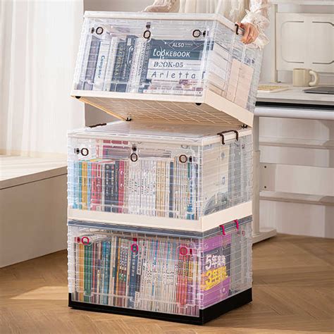 Household Foldable Plastic Storage Bins Boxes Bed Sheet Folding