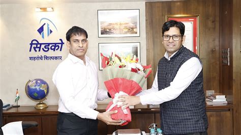 Navi Mumbai Rahul Kardile Takes Charge As Joint Managing Director Of Cidco