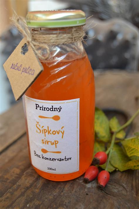 Šípkový sirup BOMBA na IMUNITU vhodný pre deti od 1r MARIWA