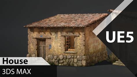 Village House 3ds Max Unrealengine5 3dsmax Gamedevelopement Youtube