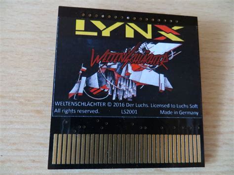 Weltenschlächter Atari Lynx Jungsis Corner