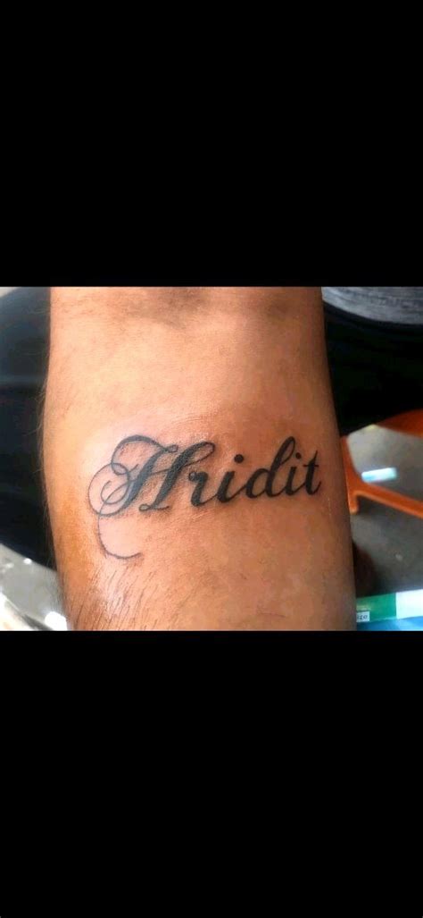 Preeti Name Tattoo