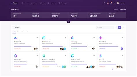 Vuesy Admin And Dashboard Template Themesdesign