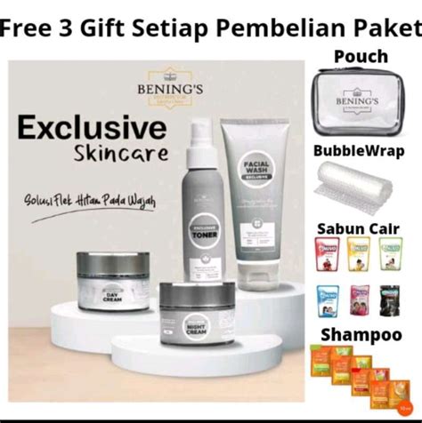 Promo Paket Exclusive Bening S Skincare By Dr Oky Pratama Diskon 12 Di Seller Gerabahshop
