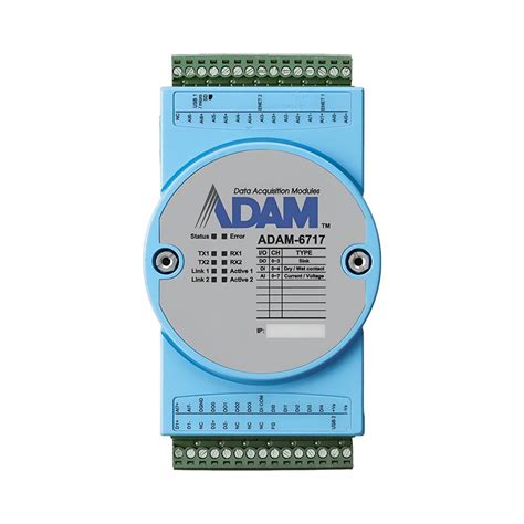 Advantech ADAM 6717 8 Channel I O Gateway With Node RED