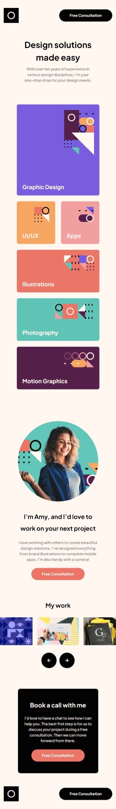 GitHub Kodedbykenzie Single Page Design Portfolio Frontend Mentor Single Page Design