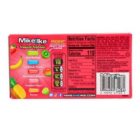 Mike And Ike Tropical Typhoon Chewy Candies Candy Funhouse