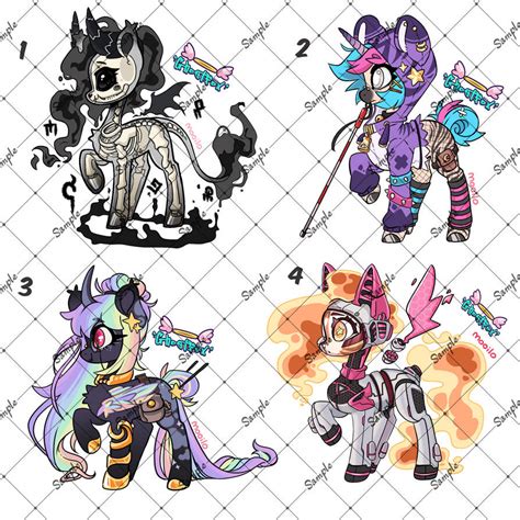 Mlp Adoptables Open By Ladyghostfoxlilith On Deviantart