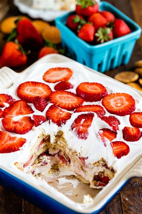 Strawberry Shortcake Icebox Cake Crazy For Crust