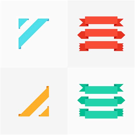 심플 라벨 배지 리본 벡터 일러스트레이션 세트 유토이미지 상세페이지 베이직샵 아이콘 22109205