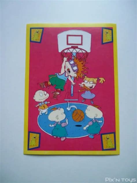1999 LES RAZMOKET Rugrats Nickelodeon Stickers N49 Panini 1 52