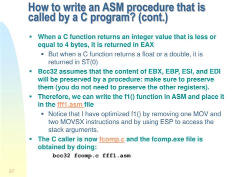 Ppt Modular Programming Stack Frames And High Level Language Interfacing Powerpoint