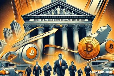 ¡la Avalancha De Los Gigantes Bancarios Hacia Los Etf De Bitcoin