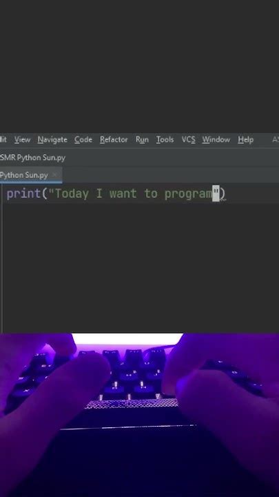 asmr keyboard sounds and programming in python for your tingles youtube