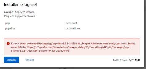Error Trying To Install Cockpit Pcp Issue Cockpit Project Cockpit GitHub