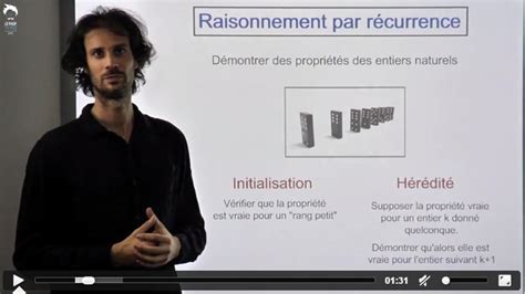 Le prof du Web des vidéos pour travailler Variations d une suite