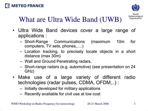 Ppt Ultra Wide Band Uwb Technologies Powerpoint Presentation Free Download Id7083840