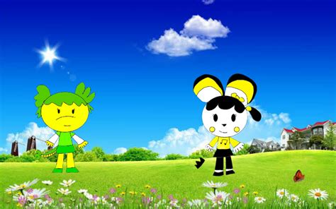 Emolga And Snivy By Sheelopasco On Deviantart