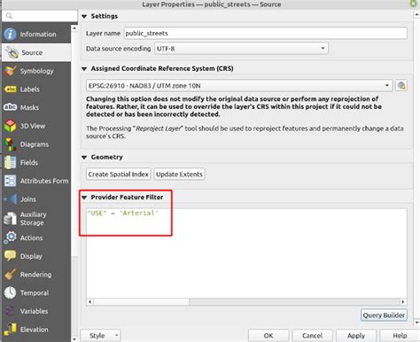 qgis tips and tricks how to filter or display certain features