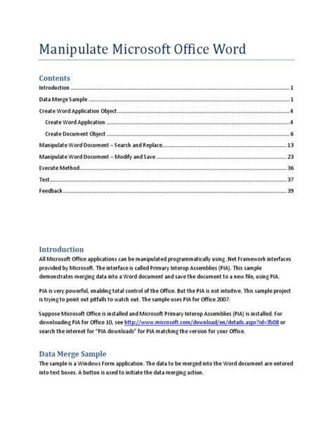 Manipulate Microsoft Office Word Pdf Computer File Computing
