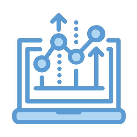 Analytics Generic Blue Icon Analytics Generic Blue Icon